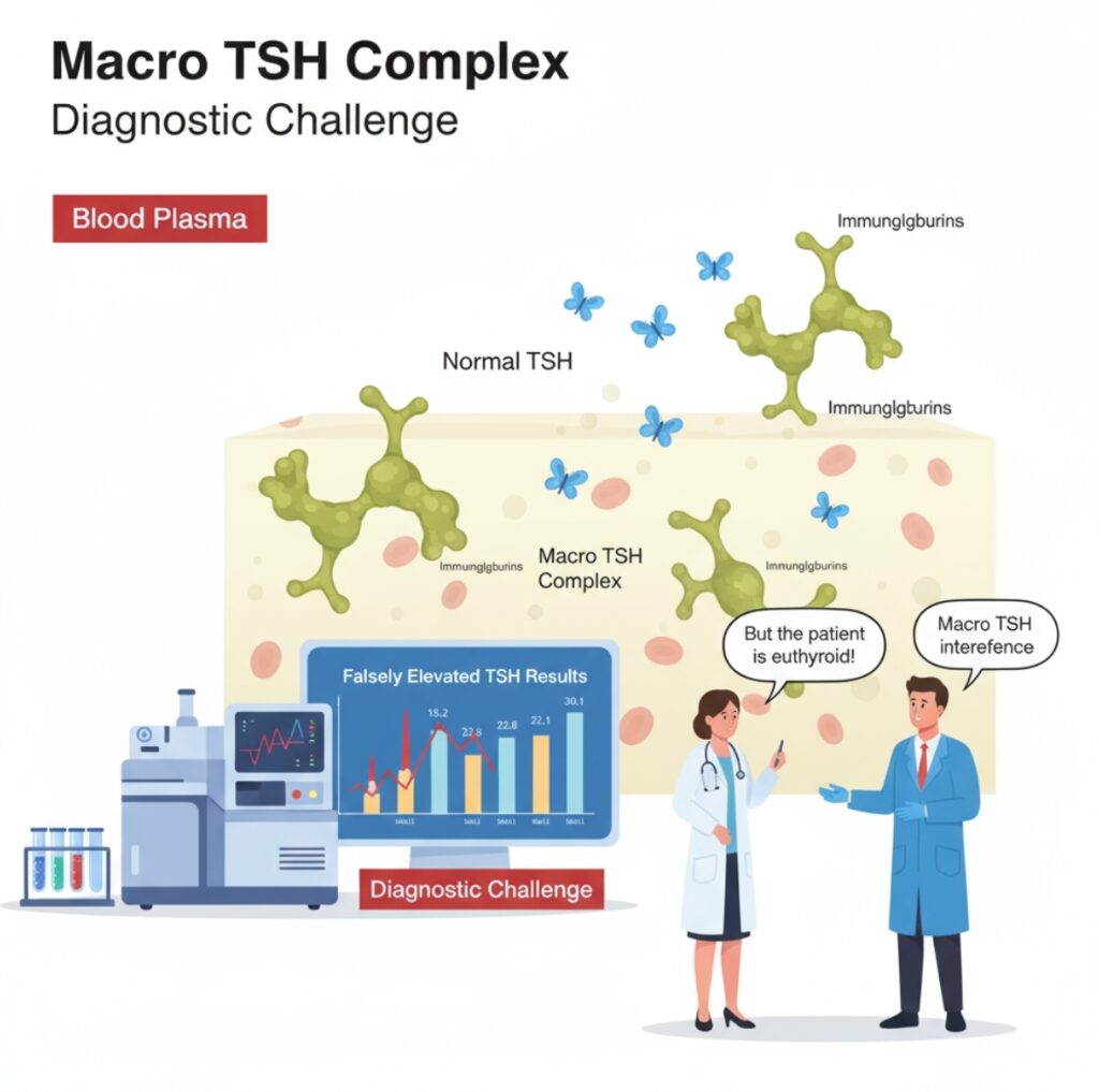 ماکرو TSH و مثبت کاذب در آزمایش‌ها: روش‌های شناسایی و مدیریت ...